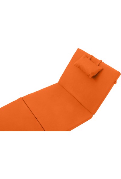 Armens Life Şezlong Minderi Bahçe Minderi Su Geçirmez Katlanabilir - 60X180 cm - Turuncu Armens Life Şezlong Minderi Bahçe Minderi Su Geçirmez Katlanabilir - 60X180 cm - Turuncu