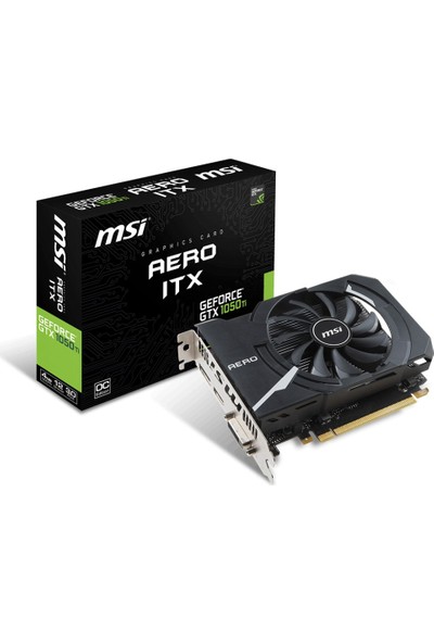 Msı Gtx 1050 Ti Aero Itx 4g Ocv1 4gb HDMI Dp 192BİT Msı Gtx 1050 Ti Aero Itx 4g Ocv1 4gb HDMI Dp 192BİT