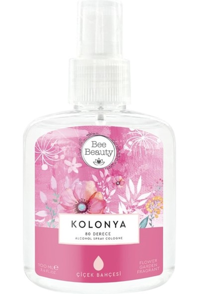 Bee Beauty Çiçek Bahçesi Kolonya 100 ml Bee Beauty Çiçek Bahçesi Kolonya 100 ml