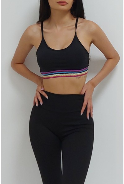 Stil Budur Ip Askılı Büstiyer Siyah Stil Budur Ip Askılı Büstiyer Siyah