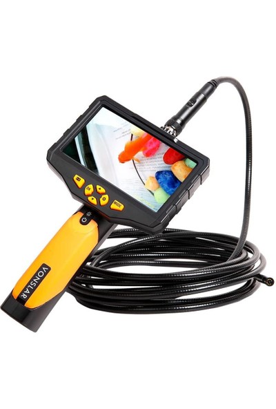 Vonslar Üç Lensli Borescope Işıklı Muayene Kamerası, 1080P Hd Vonslar Üç Lensli Borescope Işıklı Muayene Kamerası, 1080P Hd