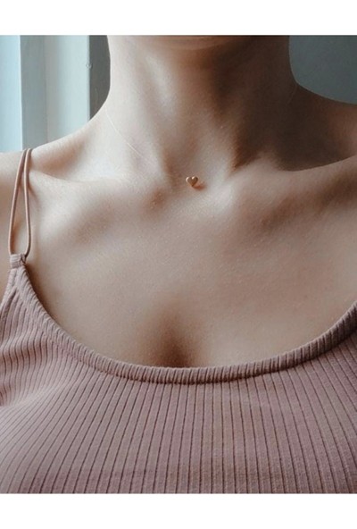 FullControl Kadın Kalp Hayalet Choker Kolye FullControl Kadın Kalp Hayalet Choker Kolye