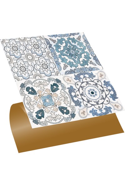 Tink Kendinden Yapışkanlı Mutfak Banyo Kaplama Retro 010 Desenli Pvc Karo 30x30 cm 11 Adet 1m2 Tink Kendinden Yapışkanlı Mutfak Banyo Kaplama Retro 010 Desenli Pvc Karo 30x30 cm 11 Adet 1m2