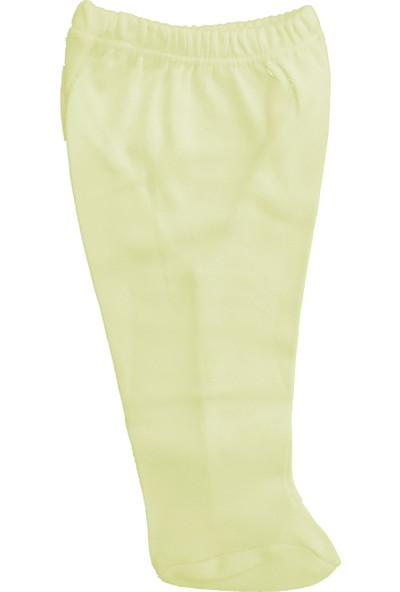 Sema Bebe Premature Patikli Bebek Pantolon - Sarı