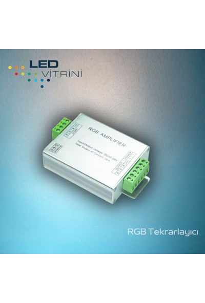 Led Vitrini Rgb Tekrarlayıcı Led Vitrini Rgb Tekrarlayıcı