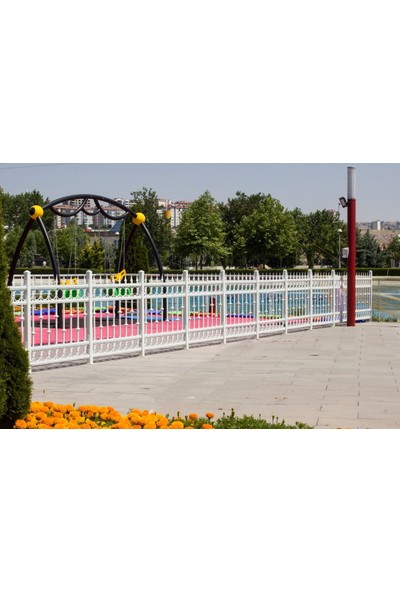 Alüminyum Dikmeli Plastik Ferforje 100*100 cm