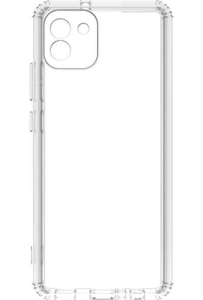 Eonaks Samsung Galaxy A03 Kılıf Kamera Korumalı Silikon Rubber Arka Kapak Eonaks Samsung Galaxy A03 Kılıf Kamera Korumalı Silikon Rubber Arka Kapak