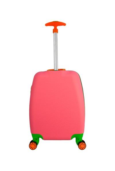 Wexta WX-412 Şapkalı Kız Pembe Kız Çocuk Valizi Wexta WX-412 Şapkalı Kız Pembe Kız Çocuk Valizi