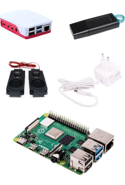 Raspberry Pi 4 Model B 4gb 5'li Mini Kit Raspberry Pi 4 Model B 4gb 5'li Mini Kit