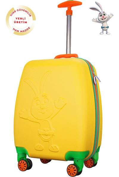 Addison Wexta Disney Serisi 416 Sarı Sağlıklı Ham Madde Tavşan Çocuk Valizi Addison Wexta Disney Serisi 416 Sarı Sağlıklı Ham Madde Tavşan Çocuk Valizi