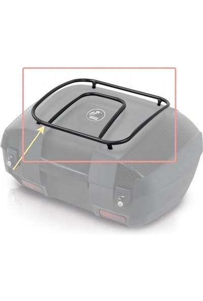 Hepco Becker Arka Çanta Üstü Demir Junıor Tc 55LT Hepco Becker Arka Çanta Üstü Demir Junıor Tc 55LT