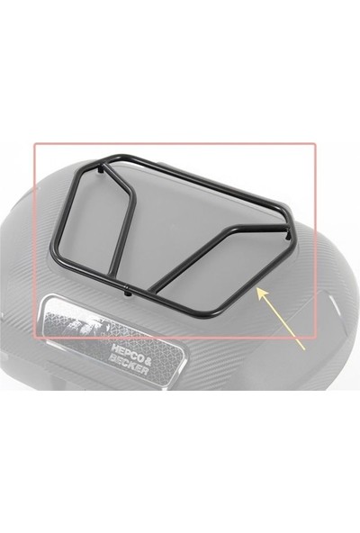 Hepco Becker Arka Çanta Üstü Demir Orbıt 54LT Hepco Becker Arka Çanta Üstü Demir Orbıt 54LT