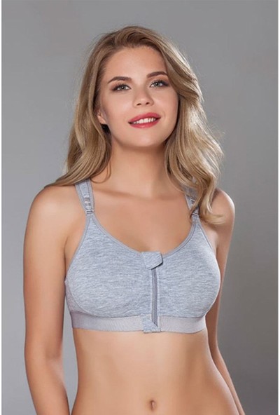 Moonlight Önden Fermuarlı Pamuklu Sütyen Moonlight 2149