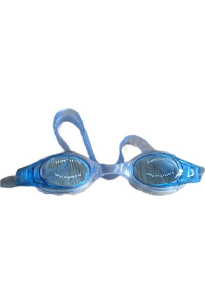 Silikon Kayışlı Gözlük Şeffaf Çantalı