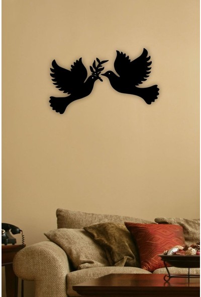 Otto Ahşap Güvercinler Ahşap Duvar Tablosu Otto Ahşap Güvercinler Ahşap Duvar Tablosu