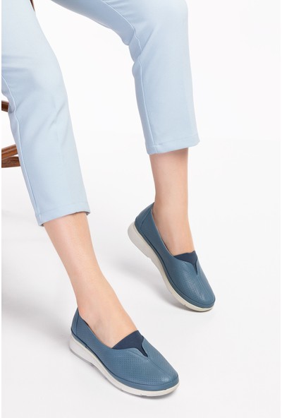 Guja Kadın Hakiki Deri Ortopedik Yürüyüş Ayakkabı