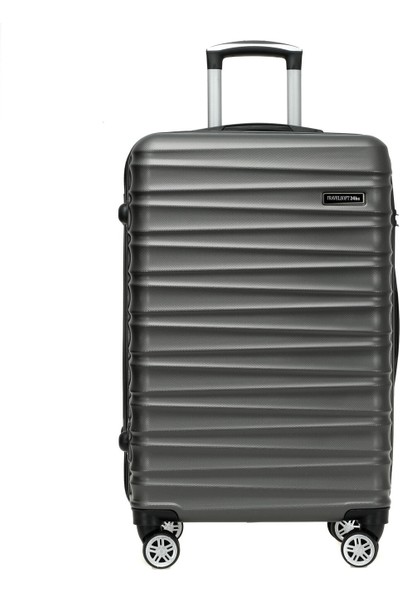 Travel Soft Nıva -B 2pr Gri Unisex Büyük Boy Valiz