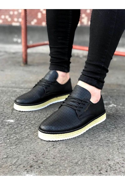 Wagoon WG013 Siyah Erkek Ayakkabı Wagoon WG013 Siyah Erkek Ayakkabı