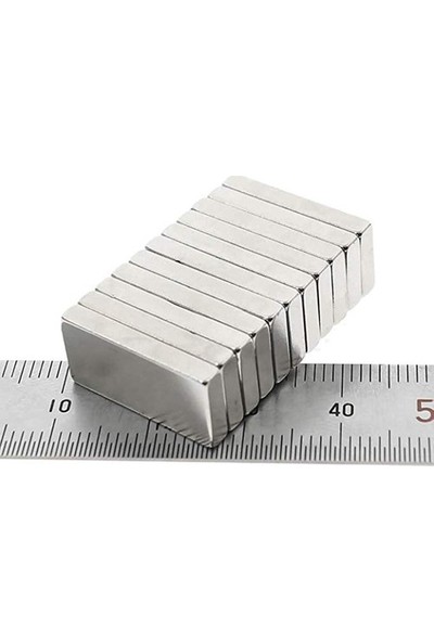 Hdg Köşeli Neodyum Mıknatıs Magnet 20X10X3 mm - 5 Adet Hdg Köşeli Neodyum Mıknatıs Magnet 20X10X3 mm - 5 Adet