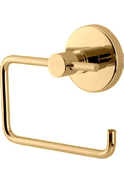 Çelik Banyo Paslanmaz Pirinç Flora Tuvalet Kağıtlık Altın Çelik Banyo Paslanmaz Pirinç Flora Tuvalet Kağıtlık Altın