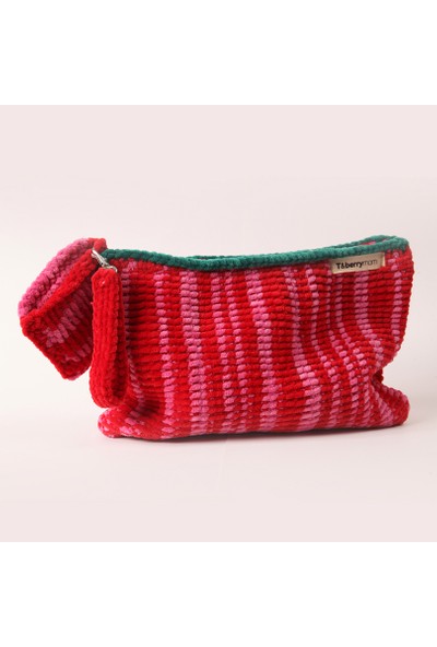 Örgü Clutch Çanta