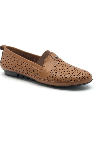 Ayakdaş %100 Doğal Deri Full Ortapedik Kadın Deri Casual Ayakkabı