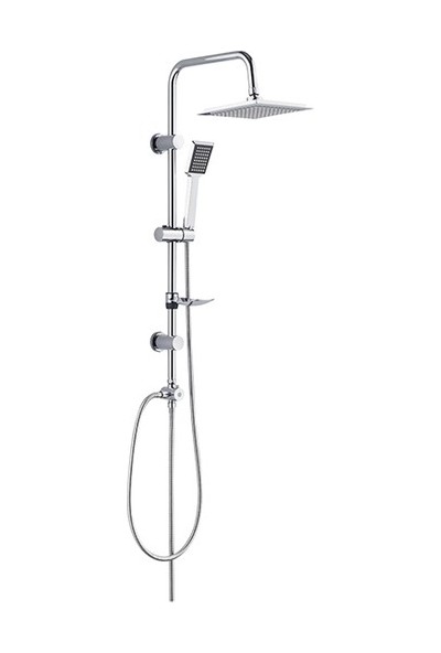 Ayla Stand Banyo Rain Quadro Siyah Tepe Duş Takımı Seti Ayla Stand Banyo Rain Quadro Siyah Tepe Duş Takımı Seti