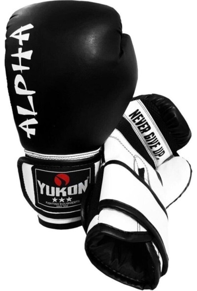 Yukon Alpha Siyah Muay Thai Boks Eldiveni Yukon Alpha Siyah Muay Thai Boks Eldiveni