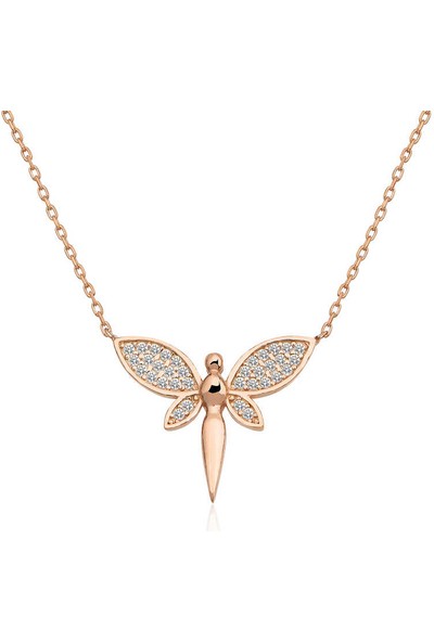 Gumush Gümüş Yusufçuk Kadın Kolye