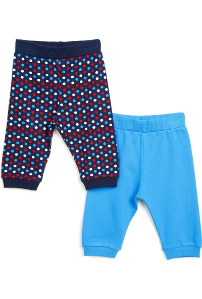 Hellobaby Basic Erkek Bebek 2'li Patiksiz Alt