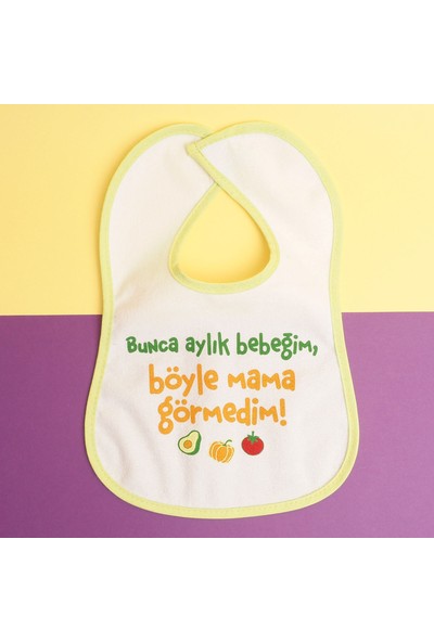 Baby Me Sözlü Önlük Bunca Aylık Bebeğim, Böyle Mama Görmedim! Baby Me Sözlü Önlük Bunca Aylık Bebeğim, Böyle Mama Görmedim!