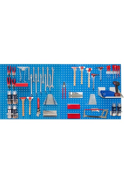 Star Çelik 1904x914 mm Takım Asma Panosu ve Kancalar Dahildir.