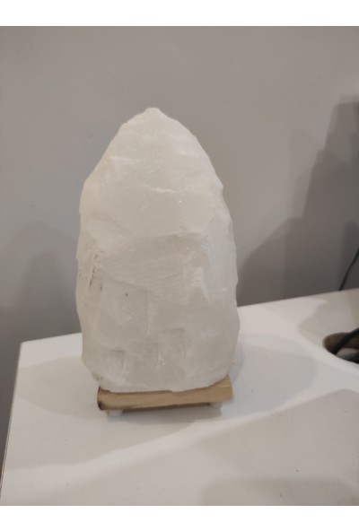 LC Salt Beyaz Doğal Kaya Tuz Lambası 5-6 LC Salt Beyaz Doğal Kaya Tuz Lambası 5-6