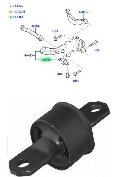 Fk Oto Ford Focus Mk1 Arka Süspansiyon Travers Burcu 1998--2005 Fk Oto Ford Focus Mk1 Arka Süspansiyon Travers Burcu 1998--2005