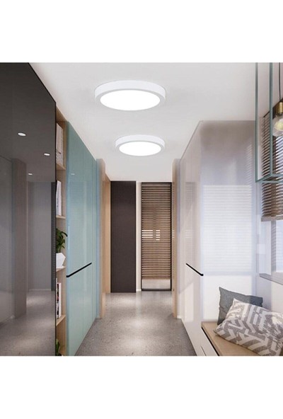 Aydınlatma Tavan Glop Tavan Armatürü Balkon Banyo Lambası LED 6500K Beyaz Aydınlatma Tavan Glop Tavan Armatürü Balkon Banyo Lambası LED 6500K Beyaz