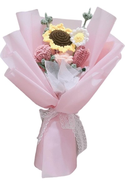 Yidou Çiçek Buketi - Beyaz (Yurt Dışından)