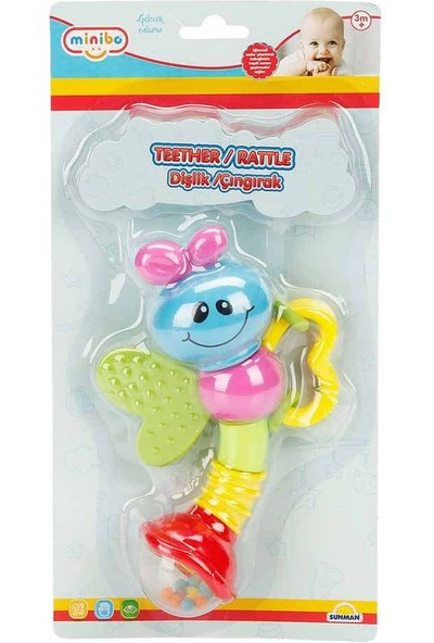 Minibo Çıngırak Dişlik - Solucan