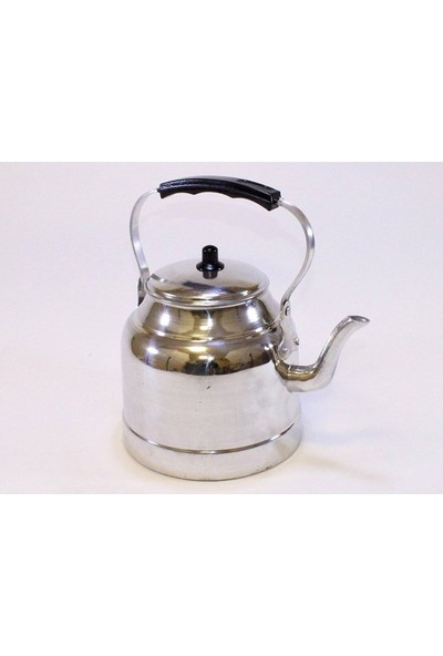 Qpazar Üstten Metalik Kulp Alüminyum Demlik No:18 (3 Litre) Qpazar Üstten Metalik Kulp Alüminyum Demlik No:18 (3 Litre)