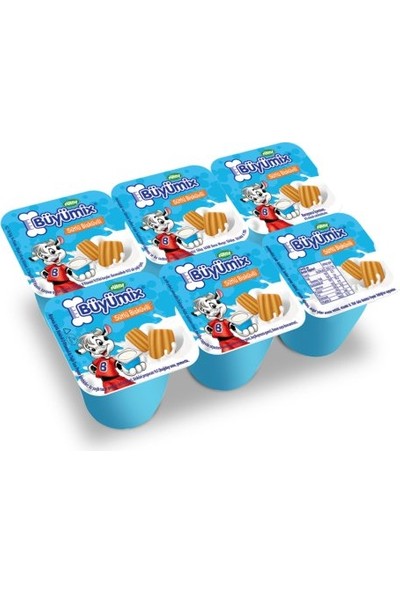 Büyümix Sütlü Bisküvili 6X45 G * 7 Adet Büyümix Sütlü Bisküvili 6X45 G * 7 Adet