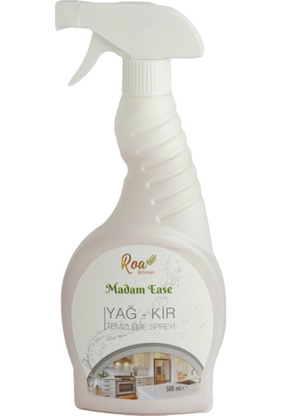 Roa Bitkisel Yağ & Kir Temizleme Spreyi 500 ml Roa Bitkisel Yağ & Kir Temizleme Spreyi 500 ml