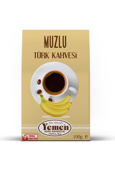 Yemen Muzlu Türk Kahvei 100G Yemen Muzlu Türk Kahvei 100G