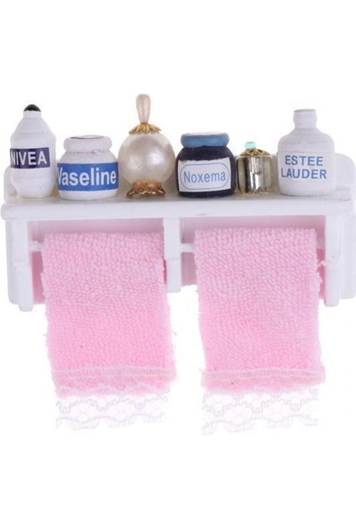 Belovee 1/12 Ölçekli Banyo Kiti 2 Adet (Yurt Dışından)