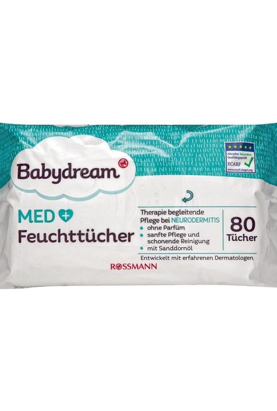 Babydream Bebek Islak Mendil Kuru ve Hassas Ci lt, Dağ Iğdesi Özlü 80'li