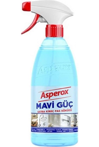 Asperox Kireç ve Pas Çözücü Mavi grüç 1000 ml Asperox Kireç ve Pas Çözücü Mavi grüç 1000 ml