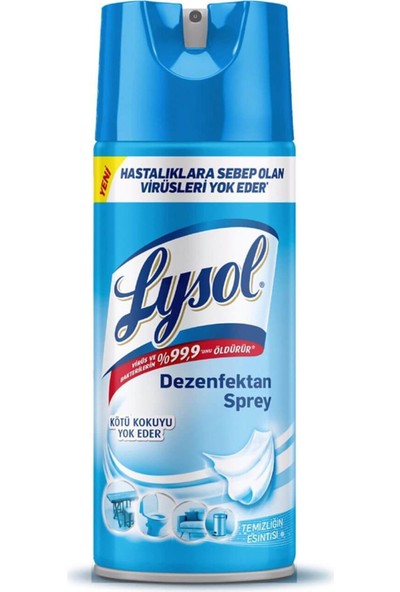 Lysol Dezenfektan Sprey 400 ml Lysol Dezenfektan Sprey 400 ml