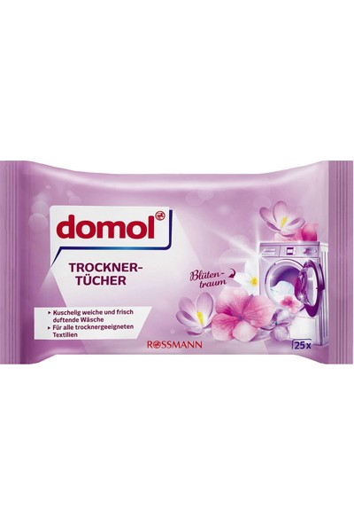 Domol Kurutma Makinesi Mendili Çiçek Rüyası 25'li