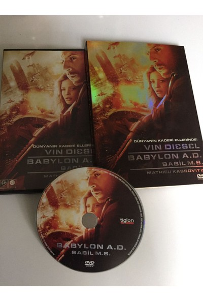 Plakperest Babylon A.d. - Babil M.s. - Vın Dıesel - 90 Dk - 2006 Türkiye Basım - DVD Film - Karton Kutusuyla Plakperest Babylon A.d. - Babil M.s. - Vın Dıesel - 90 Dk - 2006 Türkiye Basım - DVD Film - Karton Kutusuyla