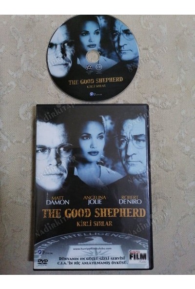 Plakperest Kirli Sırlar ( The Good Shepherd ) - Matt Damon / Angelına Jolıe / Robert De Nıro Türkiye Basım - DVD Film