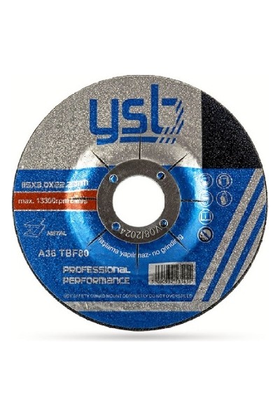 Ysb Inox Metal Kesici Taş 115X3.0X22.23