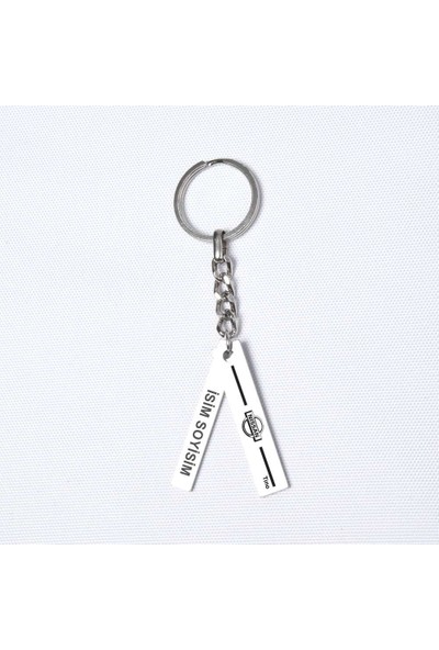 Bayzade Kişiye Özel Nissan Tino Plaka Anahtarlık